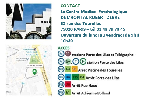 plan CMP | Hôpital universitaire Robert-Debré